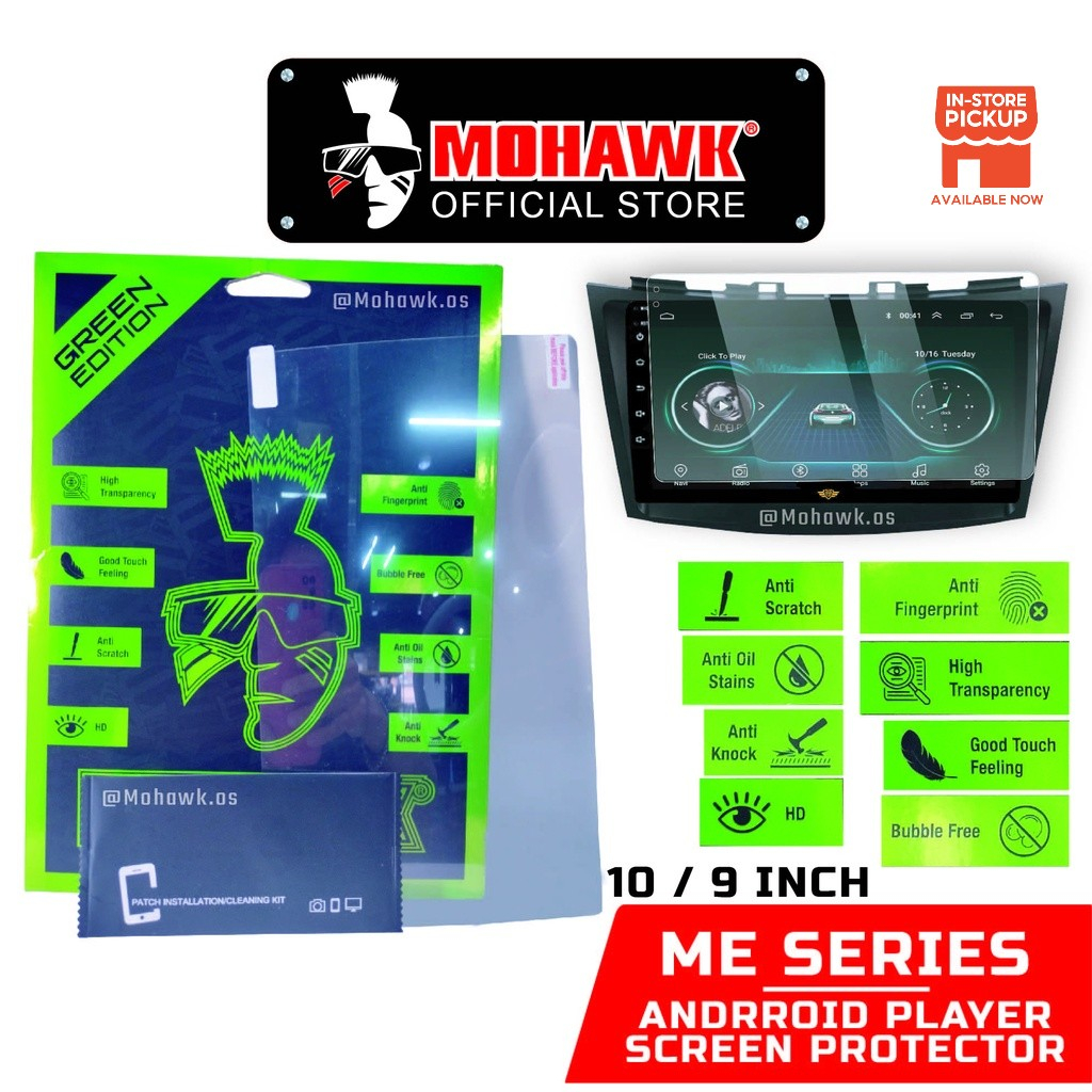 MOHAWK ME Series Android Player Screen Protector (9"/10") | Shopee Malaysia