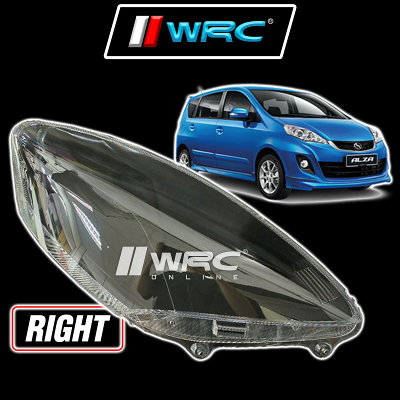 Perodua Alza 2009 - 2021 Plastic Headlamp Clear Lens ( 1pc ) | Shopee ...