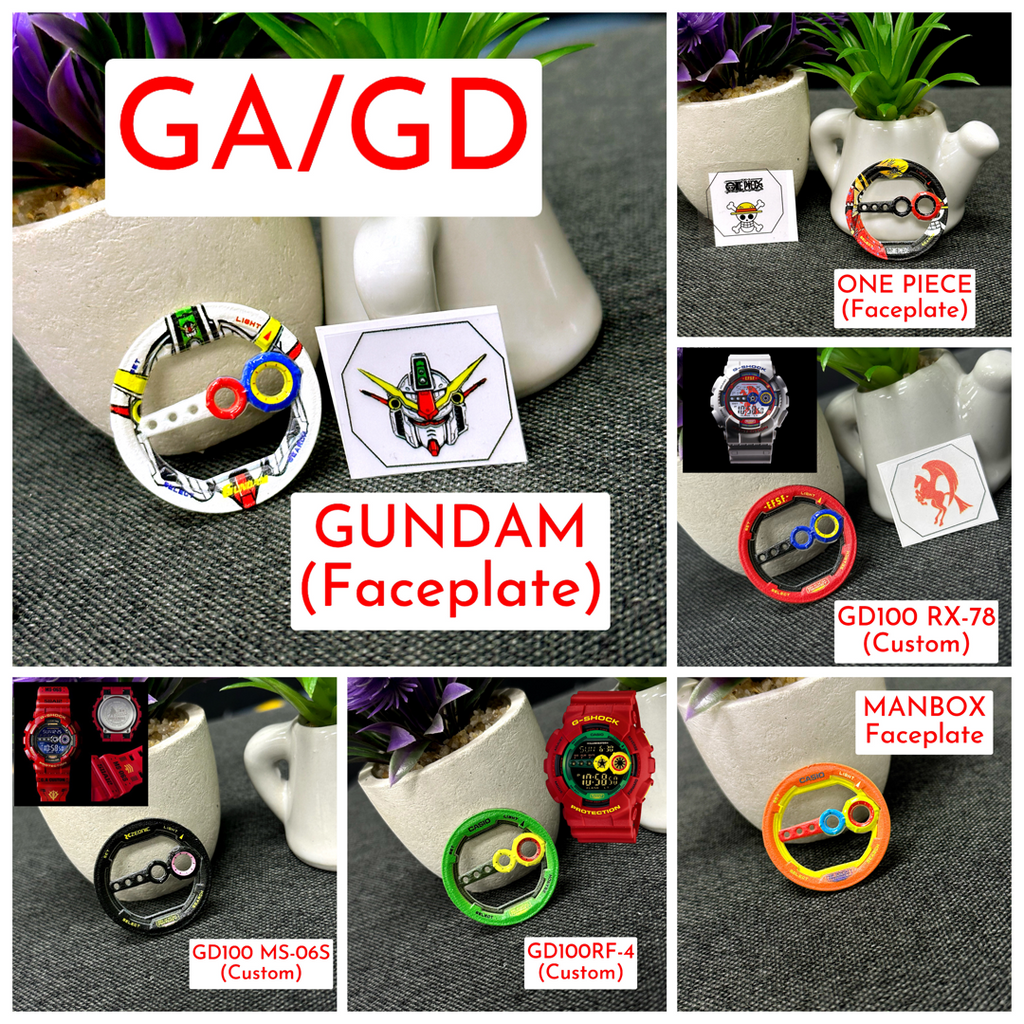 FACEPLATE GD100 CUSTOM PRINTED | Shopee Malaysia
