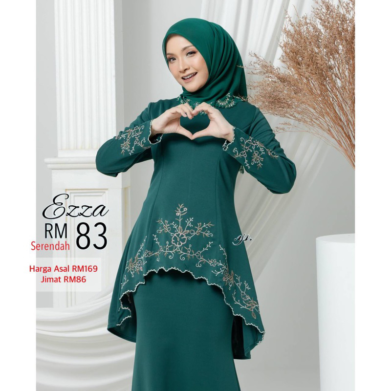 🔥BAJU KURUNG BRIDESMAID FISHTAIL SULAM DESIGN EZZA READY STOCK🔥 | Shopee Malaysia