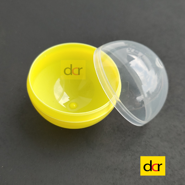 50pcs 45mm 4.5cm Solid Color Half Color Empty Capsules Ball Lucky Draw ...