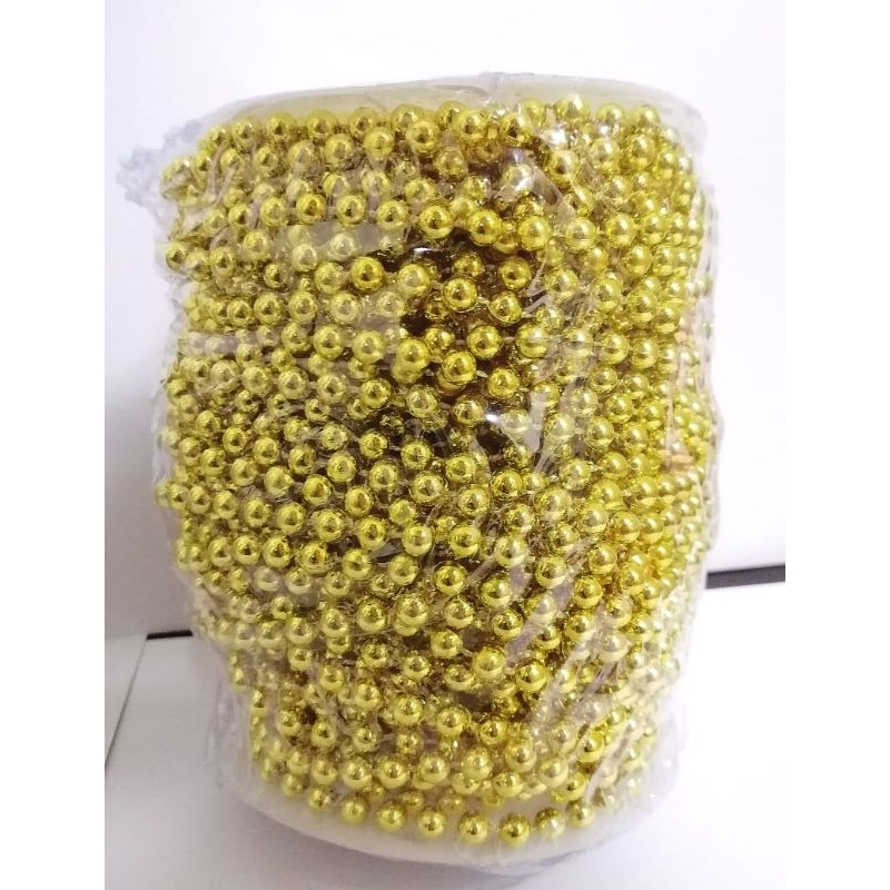 20 yards Gold Silver Bronze 1.5/2.4m metal ball Chain Beads, manik ...