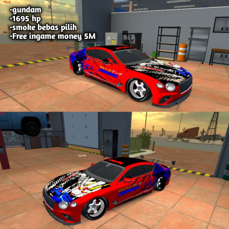 (gundam) CPM CAR DESIGN/CAR PARKING MULTIPLAYER | Shopee Malaysia