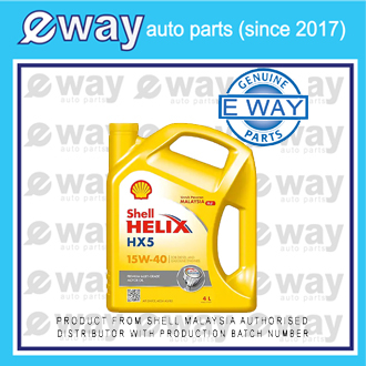 SHELL HELIX HX5 15W-40 4L MOTOR OIL ( WITH PASARAN MALAYSIA LABEL ) | Shopee Malaysia