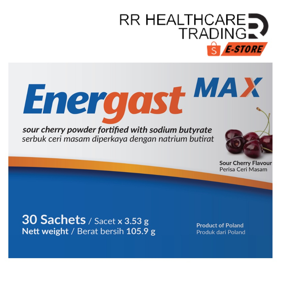 Energast MAX intestine gut health gastric bloating diarrhea Sodium ...
