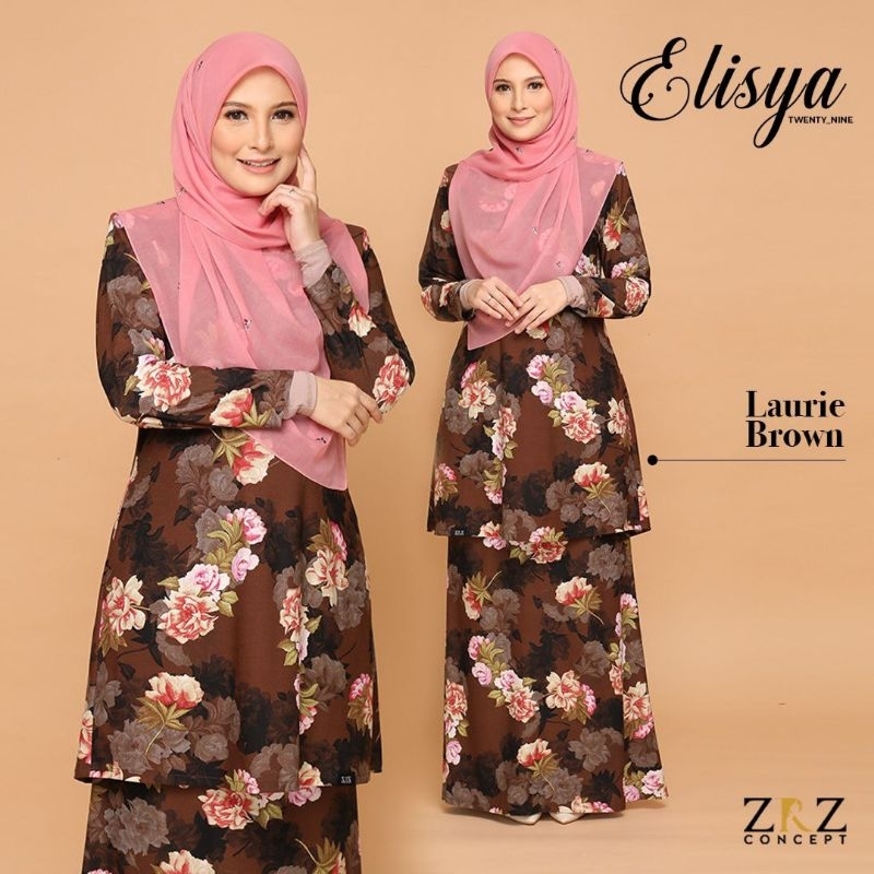 ️KURUNG IRONLESS TANPA GOSOK ELISYA CLEAR STOCK | Shopee Malaysia