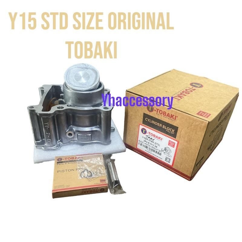 Y15 CYLINDER BLOCK 57MM STD JENAMA TOBAKI FULL SET | Shopee Malaysia