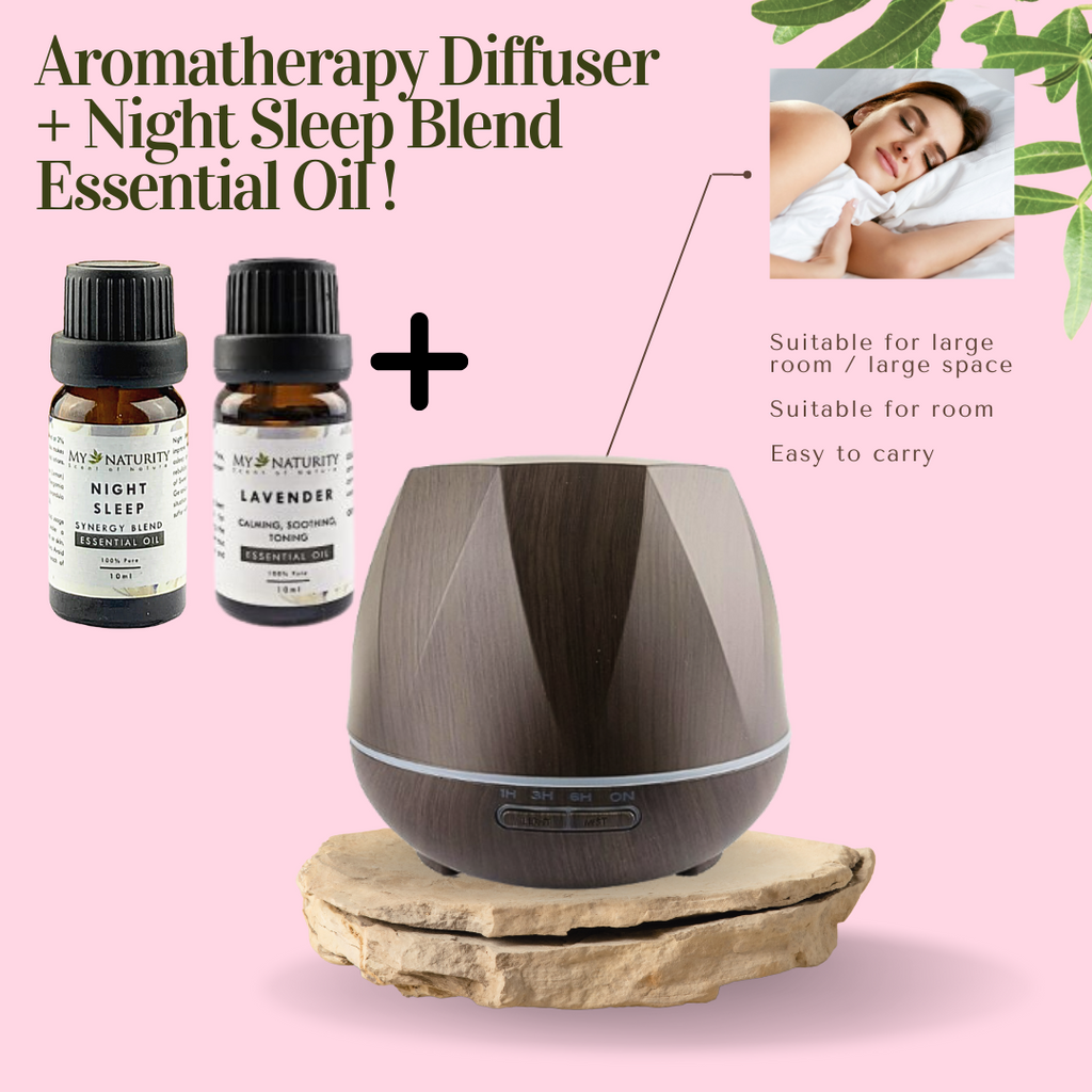 MyNaturity - Night Sleep Diffuser Set [Aromatherapy Set] - Sleep, Insomnia, Relaxing | Shopee ...