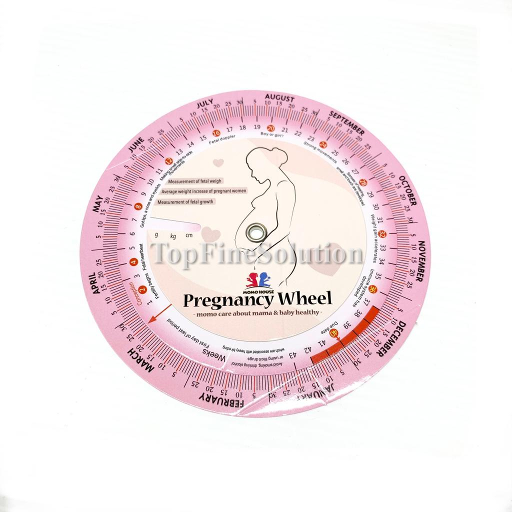 Pregnancy OB Wheel Obstetric Wheel Pregnancy Calculator Wheel/Roda ...