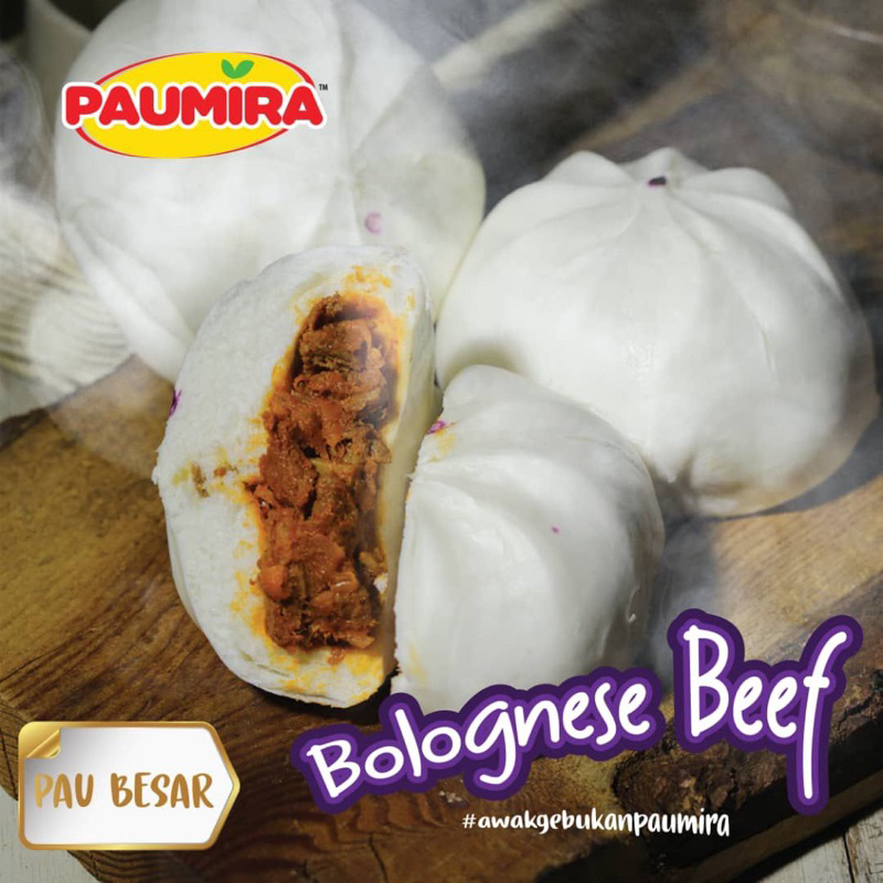 Pau Mira Bolognese Beef Viral Frozen Foods | Shopee Malaysia