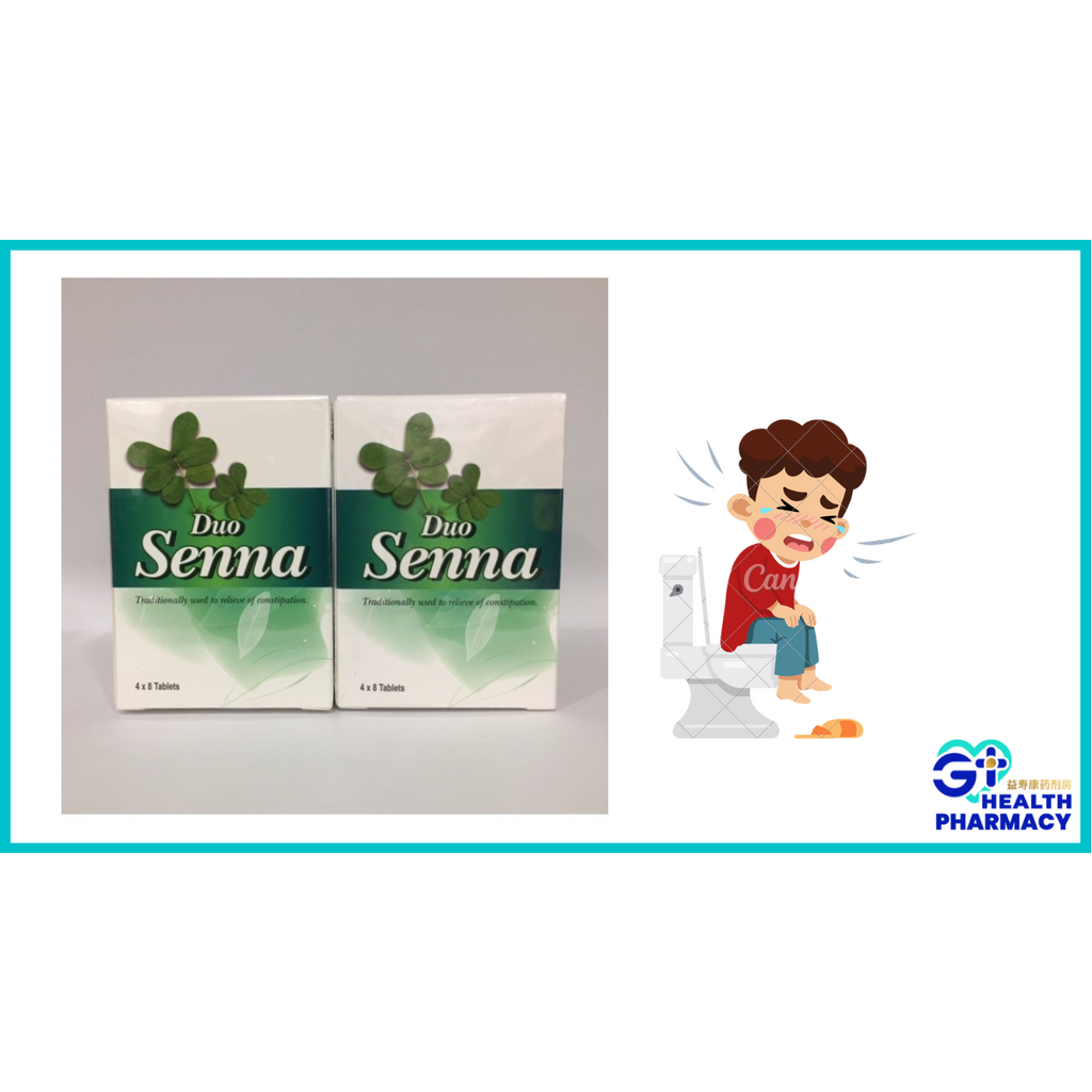 Duo Senna 4 x 8 tablets (Relieve Constipation / Sembelit) (Expiry 2026 ...