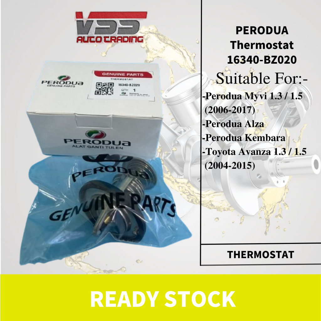 ORIGINAL PERODUA THERMOSTAT 80°C - PERODUA MYVI LAGI BEST 1.3 1.5 (2006 ...