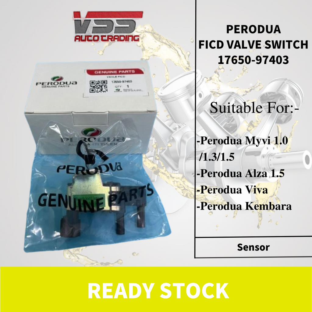 17650-97403 FICD VACUUM VALVE PUMP ASSY PERODUA MYVI 1.3 / 1.5，ALZA 1.5 ...