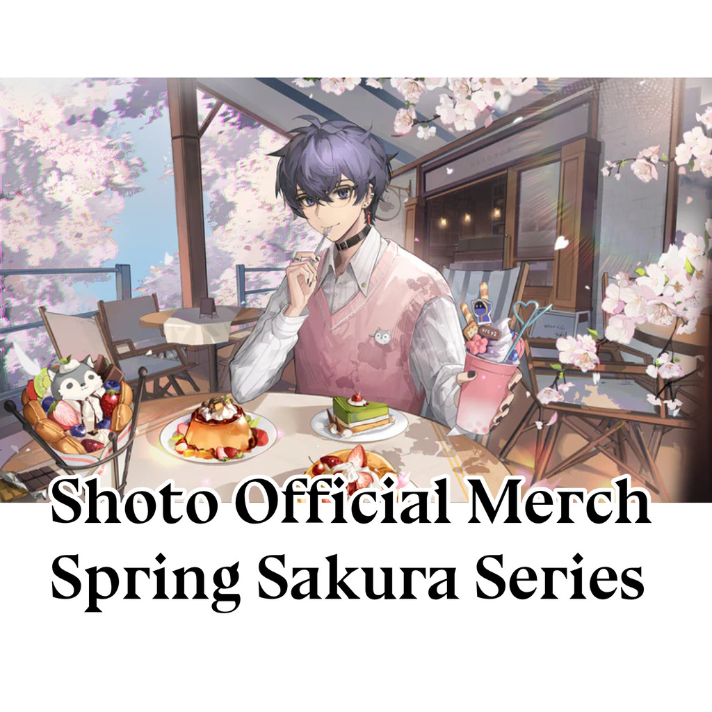(Pre-o) Vtuber Shoto Spring Sakura Series / 個人勢V Shoto 官方周邊 | Shopee ...