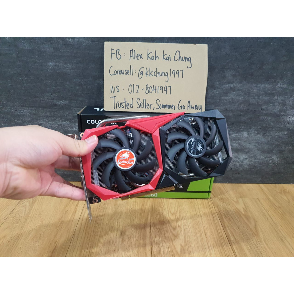 COLORFUL RTX 2060 BATTLE-AX (SECOND HAND) | Shopee Malaysia