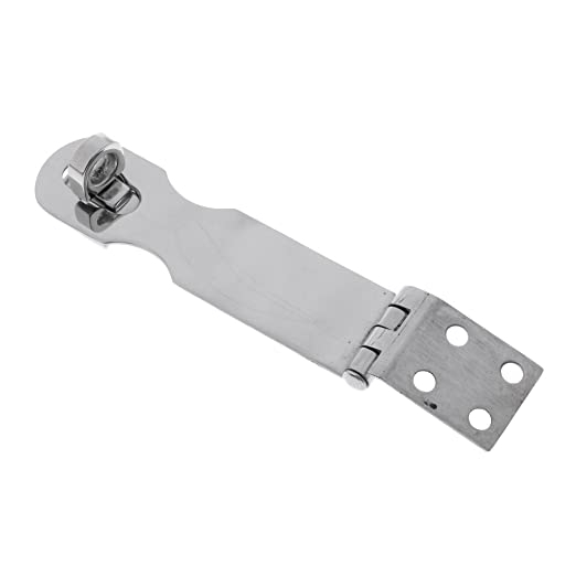 Heavy Duty Marine Cast Stainless Steel Safety Swivel Eye Locking Hasp ...