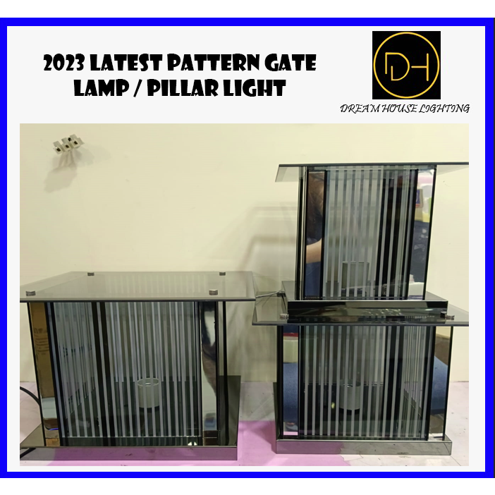 2023 Latest Pattern Outdoor light / lamp Modern weatherproof gate light ...