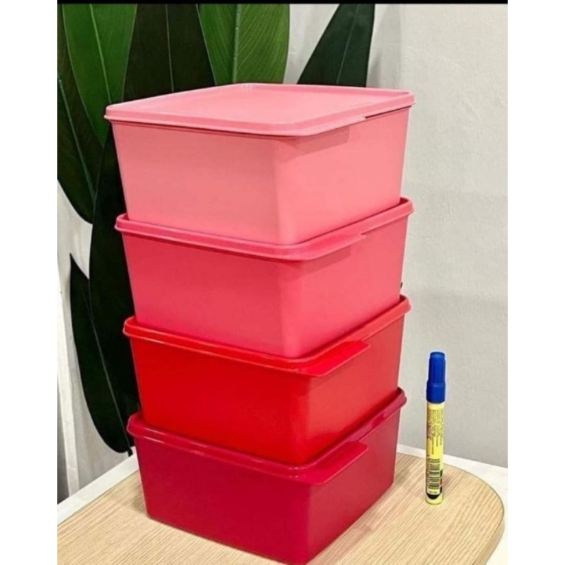 Tupperware Snack & Stack 2.5L (4) | Shopee Malaysia