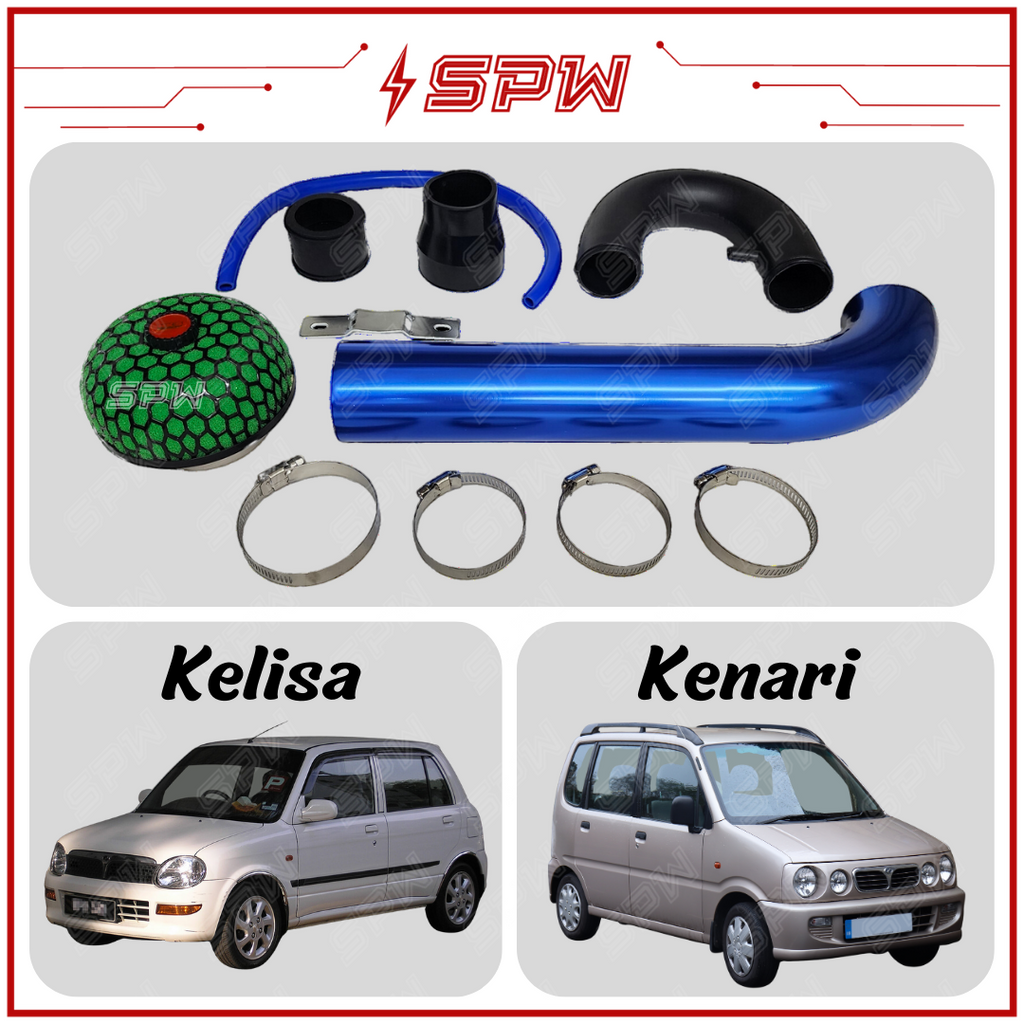 Perodua Kelisa Kenari Air Filter Intake Pipe Hose Combo Kit Set 2.5 ...