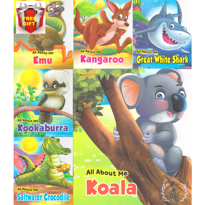 Buku NILAM - ANIMALS (1 Set = 6 BUKU) Easy-To-Read Childrens’ English ...