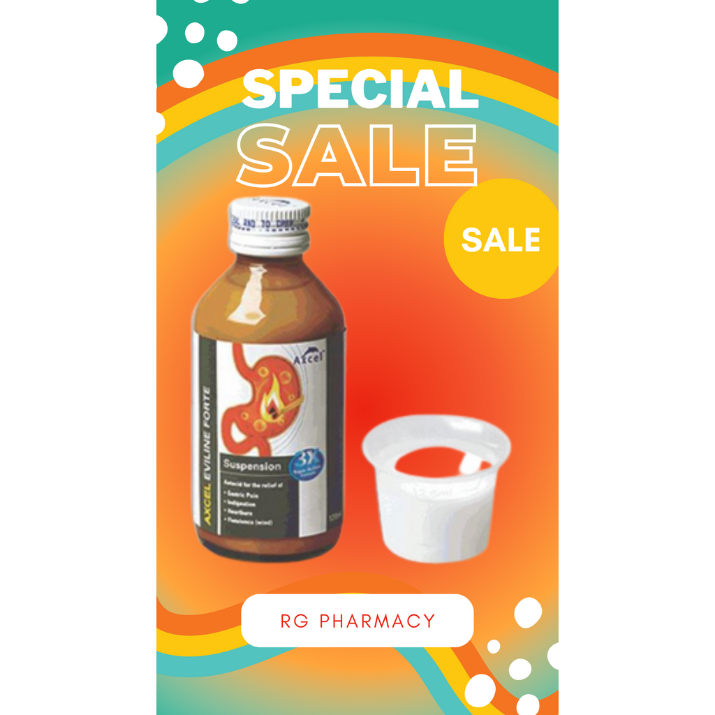 Axcel Eviline Forte Suspension X 100ml/120ML ( EXP: 12/24 ) | Shopee ...