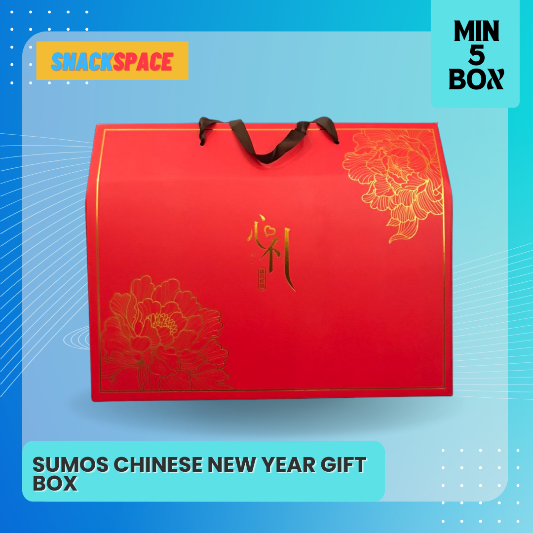 CHINESE NEW YEAR GIFT BOX ( CNY / RED / COME WITH HANDLE ) | Shopee ...