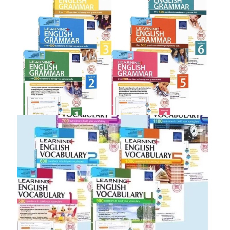 （new version 12books）SAP Learning Vocabulary (6books)+ learning English ...