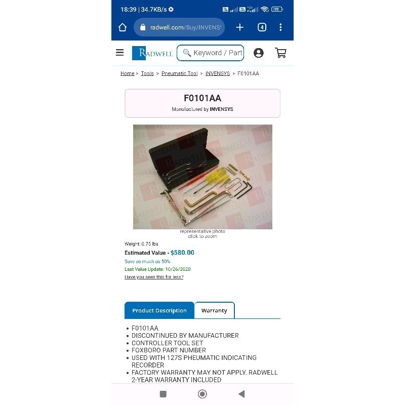 FOXBORO TOOL KITS for instrument technician | Shopee Malaysia