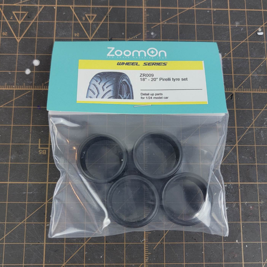 1/24 Model Car Kit Tires Tyre 18-20inch ZoomOnModel | Shopee Malaysia