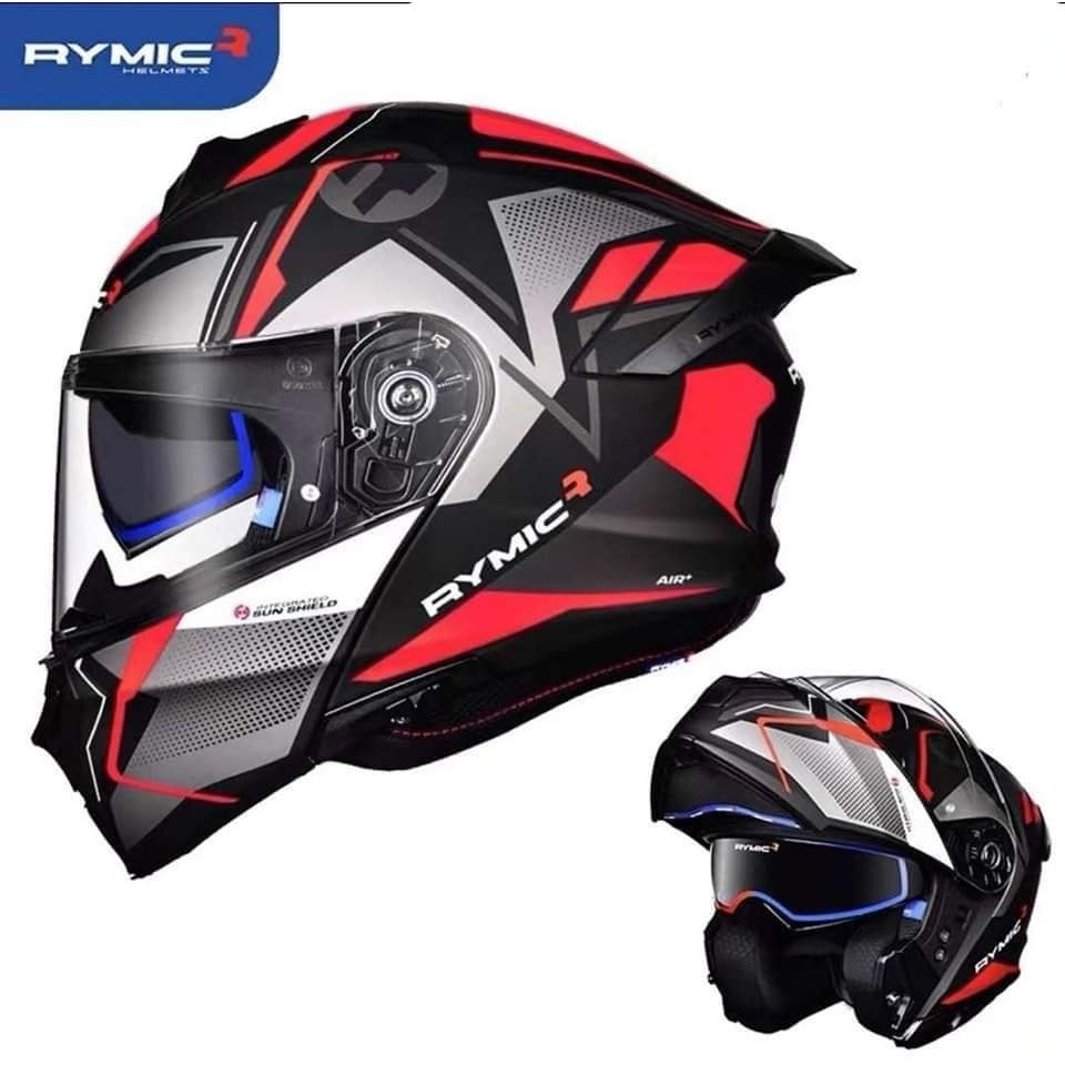 Original Rymic Modular/Flip Up Helmet | Shopee Malaysia