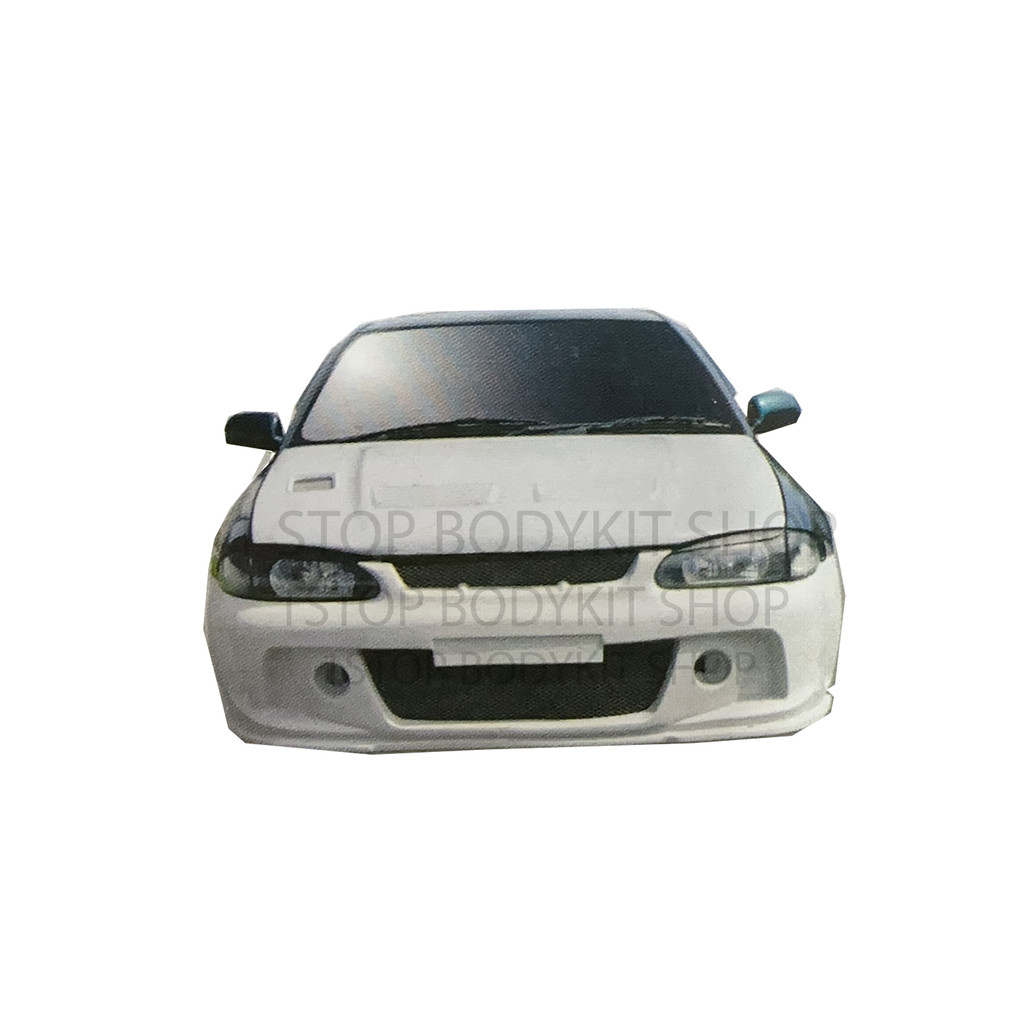 PROTON SATRIA FRONT BUMPER NEO R3 (FIBER GETAH ) SKIRT LIP BODYKIT ...