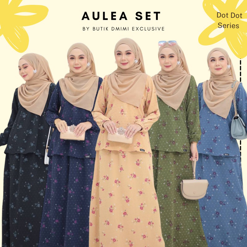 AULEA SET IRONLESS BUTIK DMIMI EXCLUSIVE | Shopee Malaysia