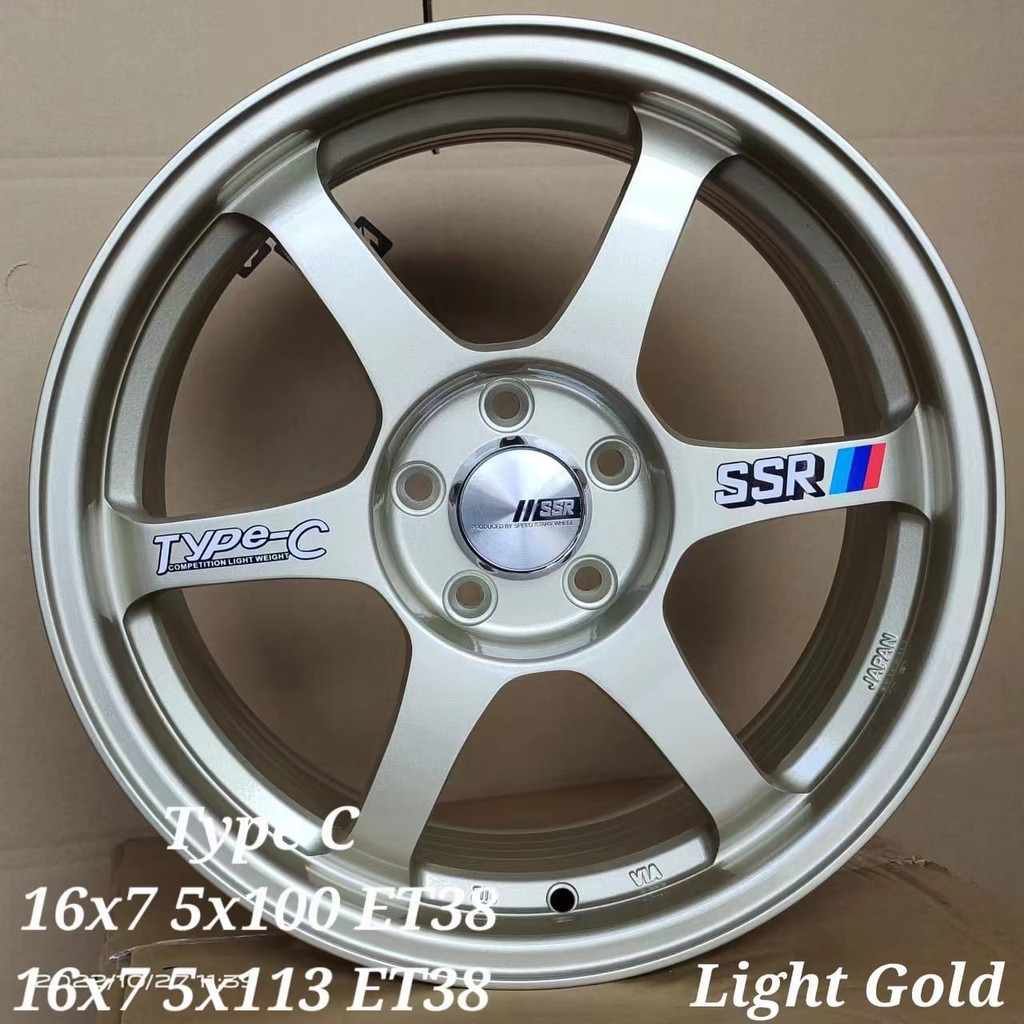 SSR WHEEL TYPE-C RS MADE THAILAND AOWdesign | Shopee Malaysia