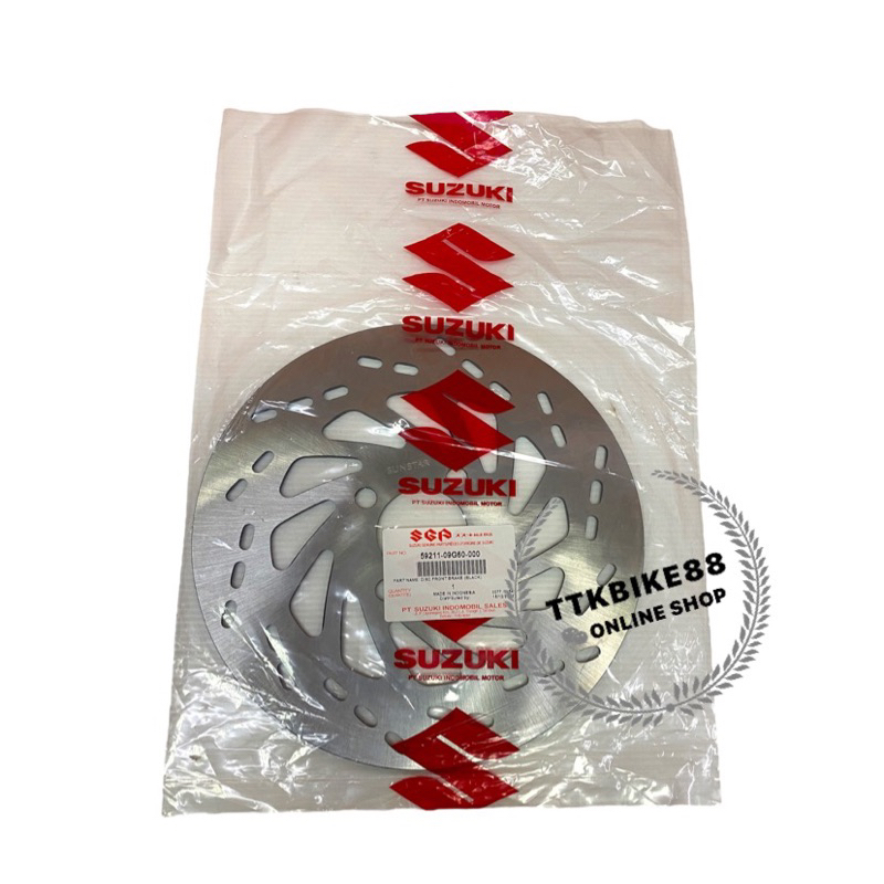 SUZUKI FRONT DISC STD BRAKE PLATE SMASH/SMASH REVO/SHOGUN/AXELO ...