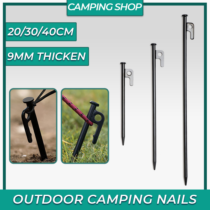 tent canopy steel nails tent Stakes Tarp Pegs Outdoor camping ground ...