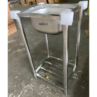 SINKI STAINLESS STEEL SIZE KECIL/小型洗水盘PORTABLE STAND 易携带收纳/MINI BOWL ...