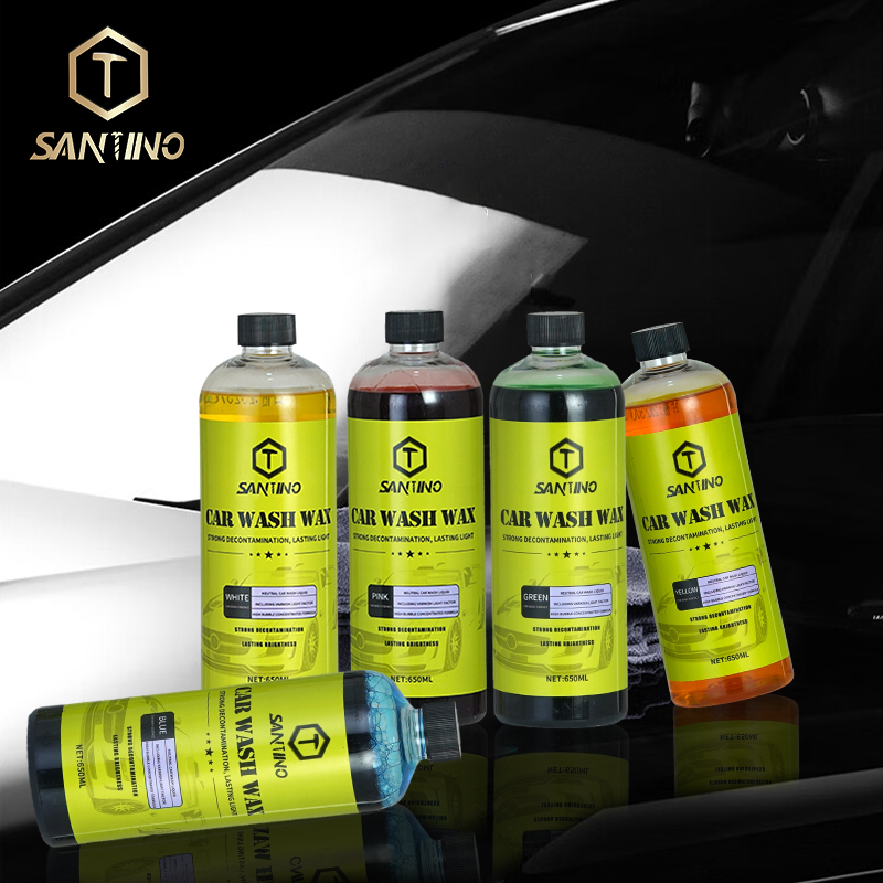 SANTINO High Foam Car Shampoo 650ml Snow Foam Car Wash Powerful ...