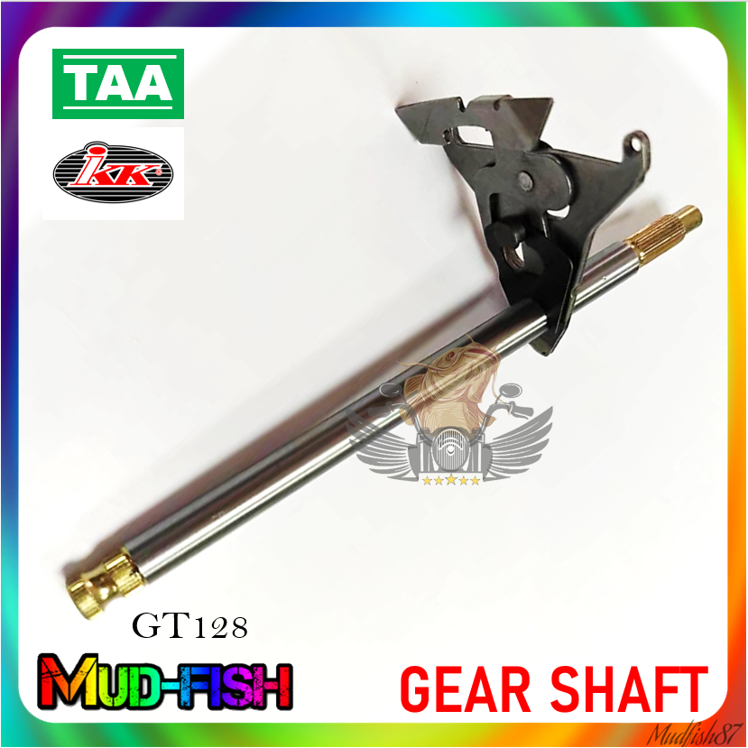 BATANG SUB MODENAS GT128 GEAR SHAFT ASSY -TAIWAN (TAA | IKK) | Shopee ...