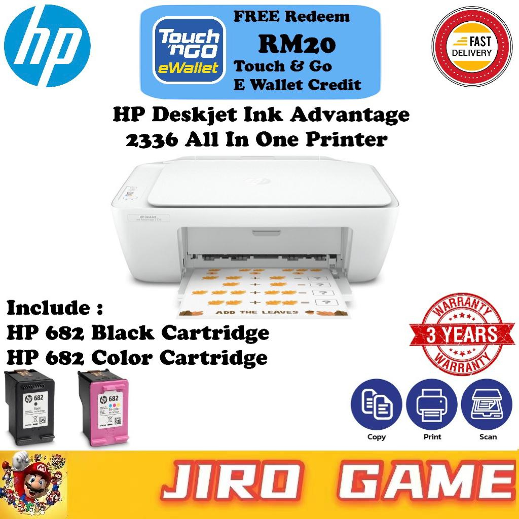 HP DeskJet Ink Advantage 2336 All In One Color Printer/Print Scan Copy ...