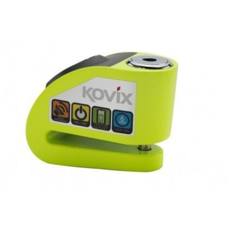 🔥LOCK DISC Alarm MOTOR KOVIX KD6 ULTRA PORTABLE STEEL DISC lock Alarm ...