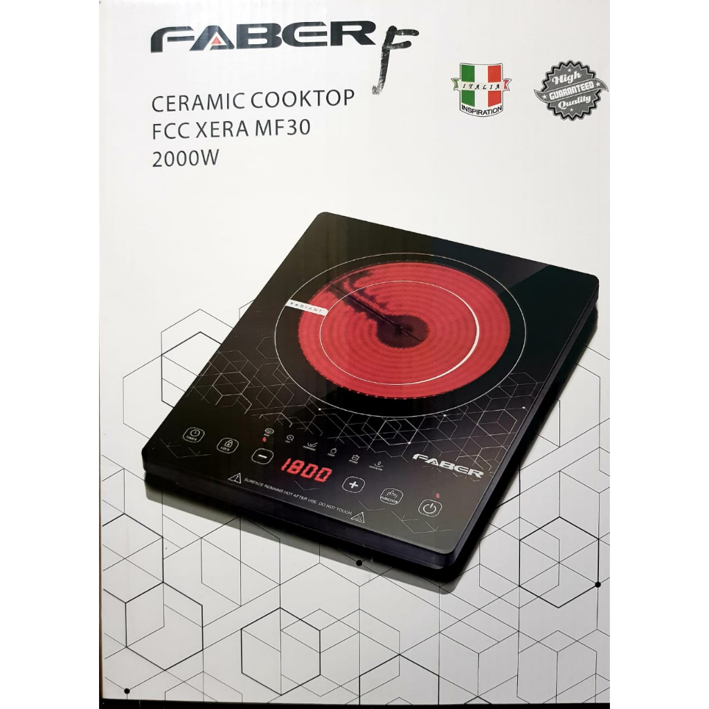 Faber Ceramic Cooktop FCC XERA MF30 | Shopee Malaysia