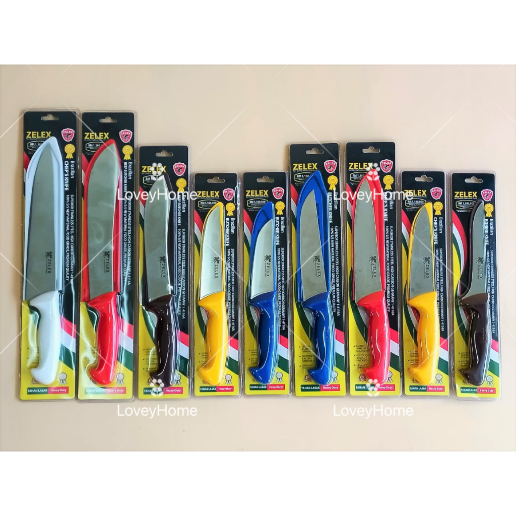 Brazilian Chef Knife Butcher Boning Meat Beef Cleaver Kitchen Cut ...