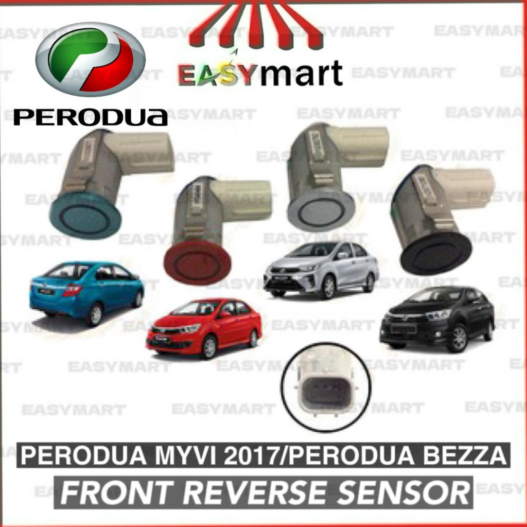 Perodua Myvi Bezza 2017 Parking Sensor Reverse Senso Front And Rear ...