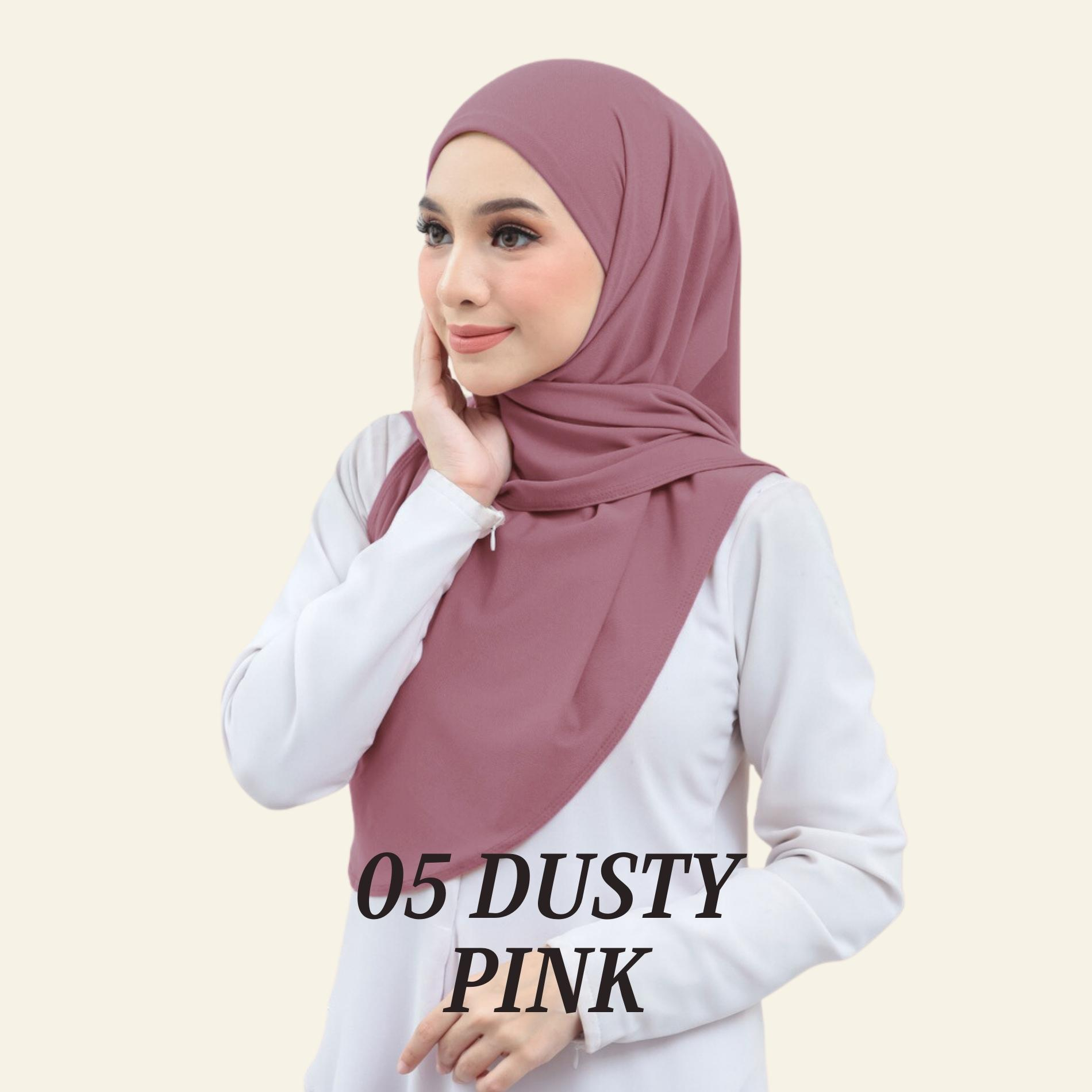 Instant Shawl Tudung Cotton Jersey Premium Tali Belakang | Shopee Malaysia