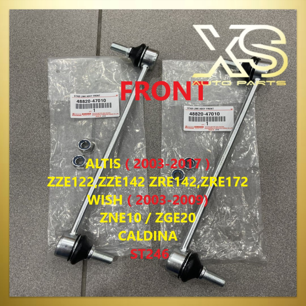 ( 100% ORIGINAL) TOYOTA ALTIS ZZE122/142/ZRE142/172 WISH ZNE10/ZGE20 ...