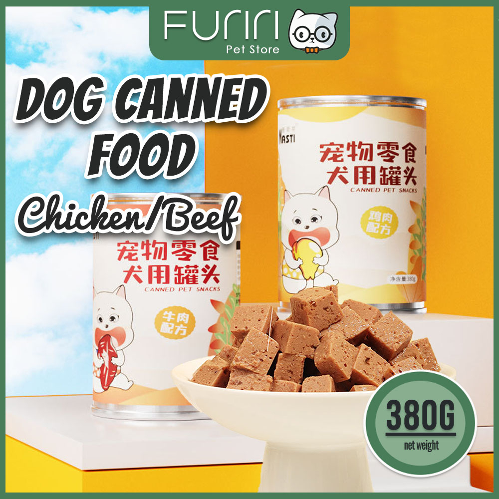 Furiri Masti Dog Canned Food 380g Dog Puppy Wet Food Beef Chicken ...