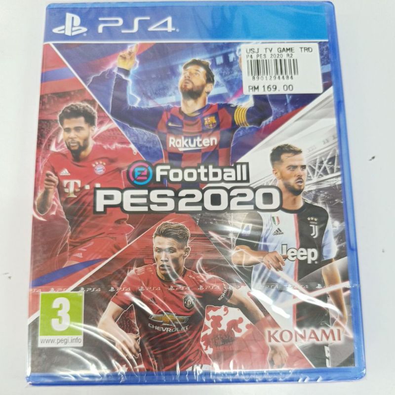 Playstation 4 eFootball PES 2020 Season Update Standard Edition R2 Eng ...