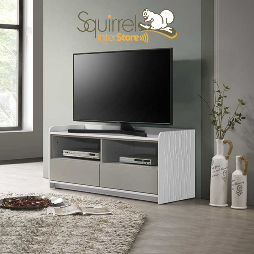 Squirrel Mix & Match Series High Gloss White Color Series 4 feet TV ...