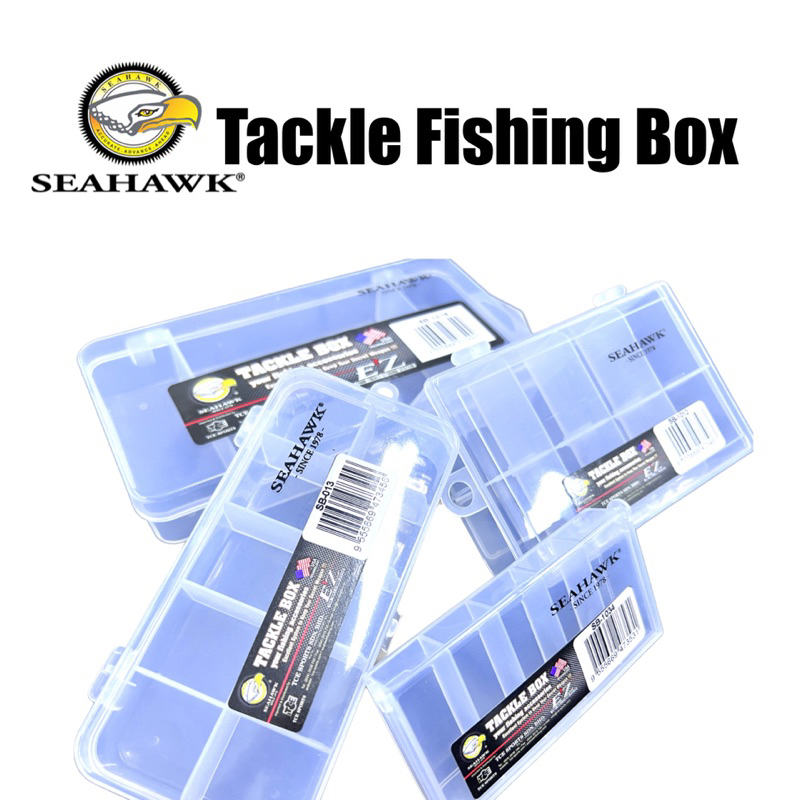 SEAHAWK FISHING TACKLE BOX LURE BOX HOOK BOX FISHING BOX | Shopee Malaysia