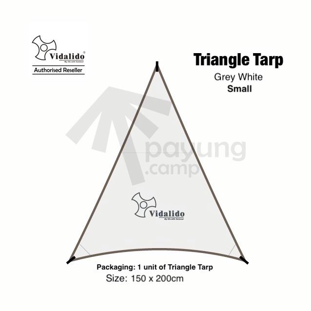 VIDALIDO Triangle Tarp Camping Event Tarp | Shopee Malaysia